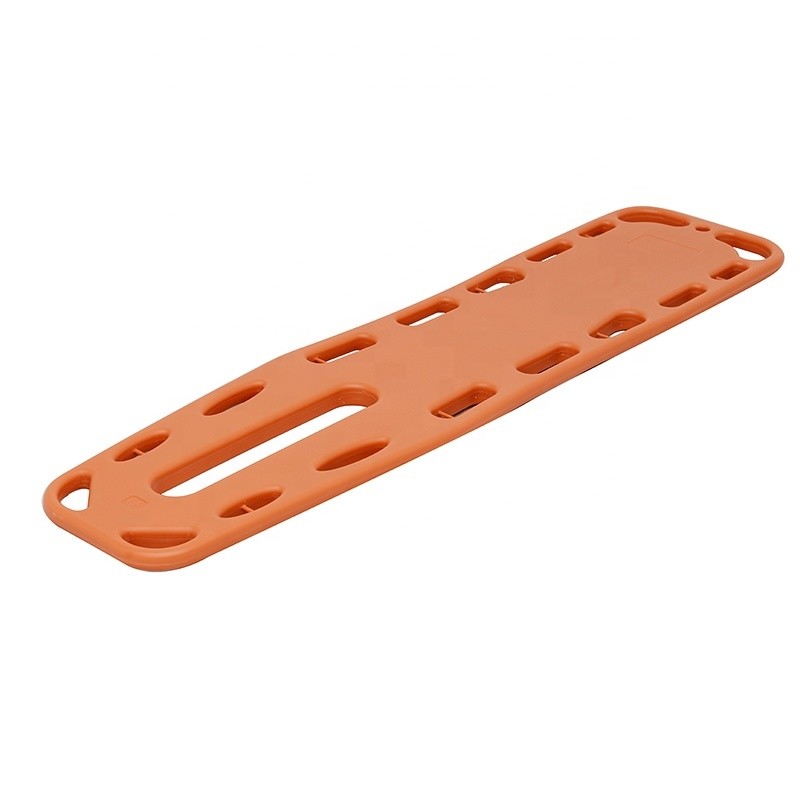 Orange HDPE Plastic Spine Board Stretcher With CE Certification And 1 ...